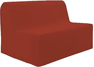 Soleil d'Ocre Soleil dOcre Panama Abdeckung von Bz, Baumwolle, Orange, 140 x 204 cm