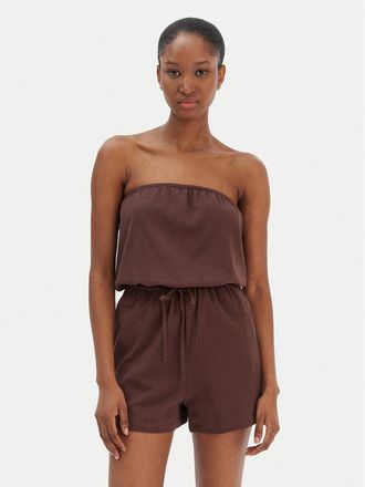 Seafolly Jumpsuit Crinkle 55537-PS Braun Regular Fit