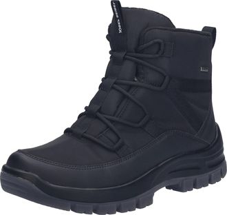 Josef Seibel Herren Klassische Stiefeletten Alaska.52,Weite G (Normal),Wechselfu&szlig;bett,wasserdicht,flach,Boots,Stiefel,schwarz,46 EU