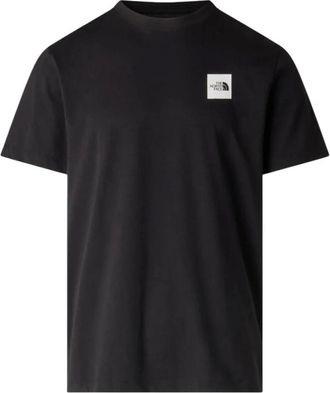 The North Face Homme, Tops, Noir, Taille: XL T-shirt &agrave; Manches Courtes et Col Rond en Coton-Polyester