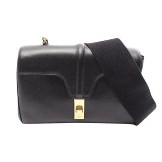 Celine Pre-owned Teen Soft 16 Sac bandouli&egrave;re en cuir - Femme - Pre-owned - Noir - Taille: ONE Size