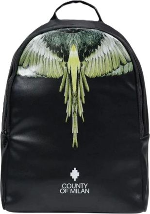 Marcelo Burlon Homme, Sacs, Noir, Taille: ONE Size Comas260313 Backpack