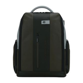 Piquadro Urban Rucksack - - Bags - Herren - Gr&uuml;n - ONE SIZE