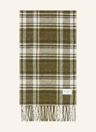 Marc O'Polo Marc Opolo Tweed-Schal gruen