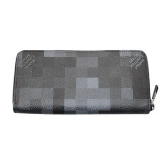 Louis Vuitton Portefeuille pr&eacute;-poss&eacute;d&eacute; en tissu - Homme - Pre-owned - Noir - Taille: ONE Size