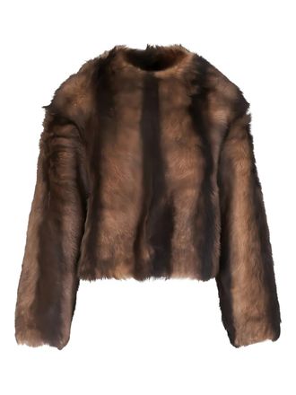 Nili Lotan long-sleeve jacket - Braun