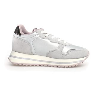 W6YZ Graue Pailletten Sneakers - - Shoes - Damen - Grau - 39 EU