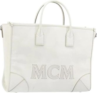 MCM Damen, Pre-Owned, Wei&szlig;, ONE SIZEGr&ouml;&szlig;e