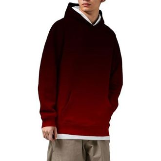 Generic Sweat-shirt pour homme et femme - Pull &agrave; manches longues - Veste de sport - Hauts - Automne - Hiver - Tendance - D&eacute;contract&eacute; - Manches longues - Coupe
