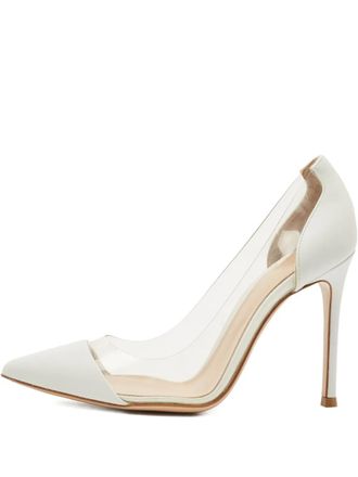 Gianvito Rossi Plexi Pumps - Nude