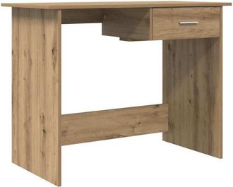 vidaXL Schreibtisch Eiche handwerklich 100 x 50 x 76 cm Holzwerkstoff Vidaxl