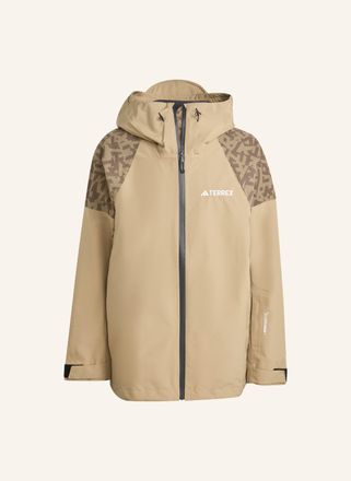 ADIDAS TERREX Adidas Terrex Terrex Xperior Hybrid Primeknit Climaproof+ Jacke braun