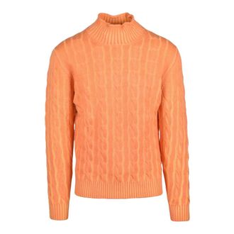 KANGRA Herren, Strickwaren, Orange, LGr&ouml;&szlig;e