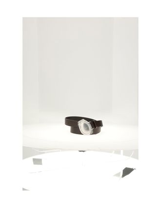 Dior Plaque Belt - Brown