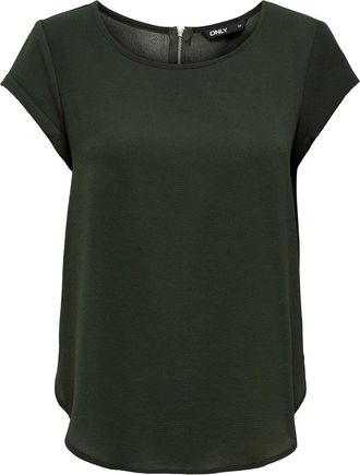 Only Damen Onlvic S/S Solid Top Noos Ptm T Shirt, Rosin, 42 EU