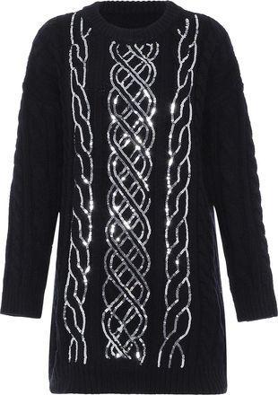 Faina Pullover Damen schwarz