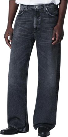A Gold E Jean Droit Riley Coupe D&eacute;tendu - Homme - Jeans - Noir - Taille: W34
