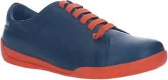Andrea Conti Damen Sneaker, d.blau-orange, 39 EU