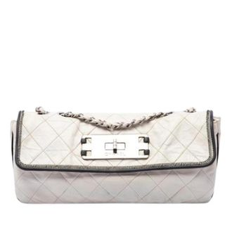 Chanel Pre-owned Leder chanel-taschen - - Pre-owned - Damen - Wei&szlig; - ONE SIZE