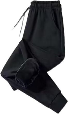 Generic Pantalon épais pour femme - Pantalon long en coton épais - Pantalon décontracté ample - Pantalon de jogging ample - Pantalon de survêtement ample - Pa