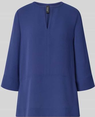 Marc Cain Regular Fit Bluse mit V-Ausschnitt und 3/4-Arm