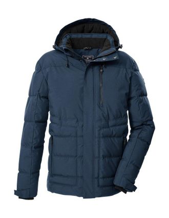 Killtec Steppjacke KOW 87 MN QLTD JCKT Wasserabweisende Herren Steppjacke mit abnehmbarer Kapuze