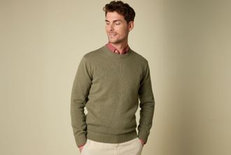 Bexley Calderik - Pull homme kaki