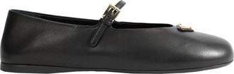 Prada Nappa Leather Ballerinas