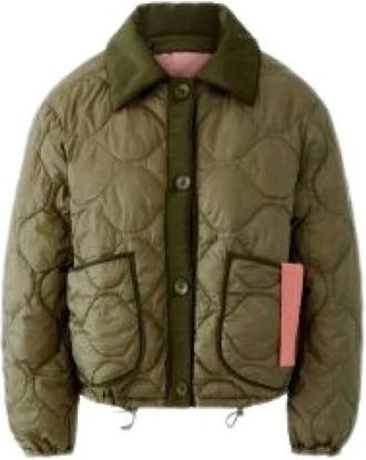 Oui Femme, Vestes, Vert, Taille: 40 FR Veste dext&eacute;rieur