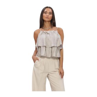 Co'Couture Femme, Tops, Beige, Taille: 40 FR Chercc Top