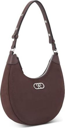 Nine West Danika Hobo, Designer, Tendance, épaule Femme, Violet Raisin, Medium