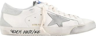 Golden Goose Homme, Chaussures, Blanc, Taille: 46 EU Superstar Baskets