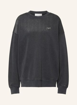 Closed Closed Oversized-Sweatshirt schwarz