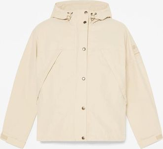 Timberland Strapazierf&auml;hige, wasserabweisende Stratham-Bomberjacke aus Baumwolle f&uuml;r Herren in Beige, Herren, Beige, Gr&ouml;&szlig;e