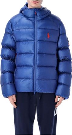 Polo Ralph Lauren Homme, Vestes, Bleu, Taille: S Hawthorne Flag Down Jacket