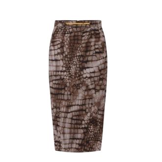 Elisabetta Franchi Midi-Rock - - Skirts - Damen - Braun - S