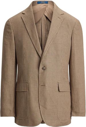 Ralph Lauren Teilgef&uuml;ttertes 3-Knopf Sakko aus einem Leinen-Mix, Modern Fit in
