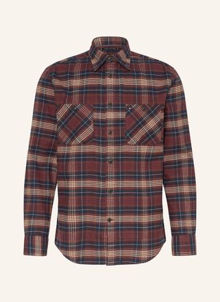 Tommy Hilfiger Flanellhemd Regular Fit braun