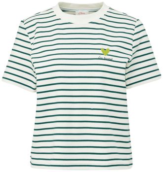 s.Oliver T-Shirt mit Streifenmuster