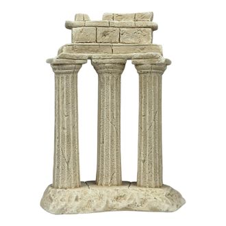 Generic Ruinen S&auml;ulen - Tempel des Apollo Delphi Statue, Hartputz Skulptur, handgefertigt in Griechenland, antike griechische Tempel-Nachbildung 25 cm