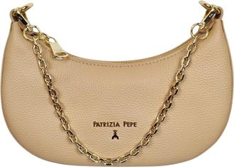 Patrizia Pepe Femme, Sacs, Beige, Taille: ONE Size Sacs &agrave; &eacute;paule