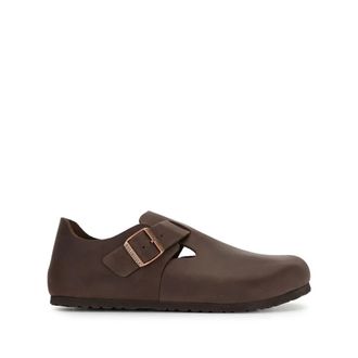 Birkenstock Homme, Chaussures, Brun, Taille: 40 EU Chaussures Londres en Cuir Marron
