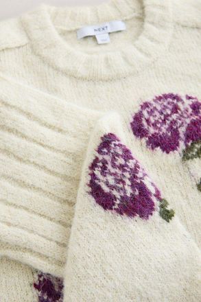 Next Rundhalspullover Rundhalspullover mit Wolle (1-tlg)