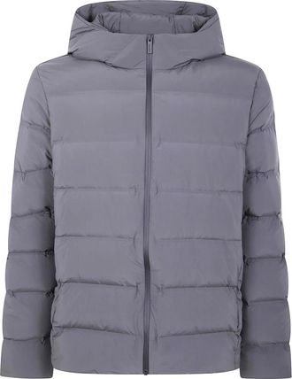 Roberto Ricci Design Rrd, Homme, Vestes, Gris, Taille: L Veste &agrave; capuche zipp&eacute;e pour les amateurs de simplicit&eacute;