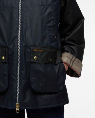 Barbour Outdoorjacke Kurzer Wachsmantel Kettlewell Freizeit