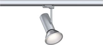 Paulmann 95406 Schienensystem ProRail3 Schienenspot Apol E27 max. 50W 230V Chrom Schienensysteme Deckenschiene Metall, Kunststoff