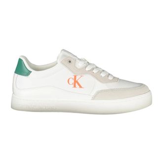 Calvin Klein Homme, Chaussures, Blanc, Taille: 43 EU Classic Cupsole MG Nylon Mix