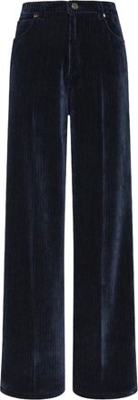 Cruna pantalon Taylor en velours côtelé - Bleu