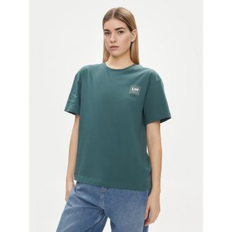 Lee T-Shirt 112350208 Gr&uuml;n Relaxed Fit
