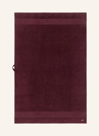 Lacoste Badetuch Llecroco rot